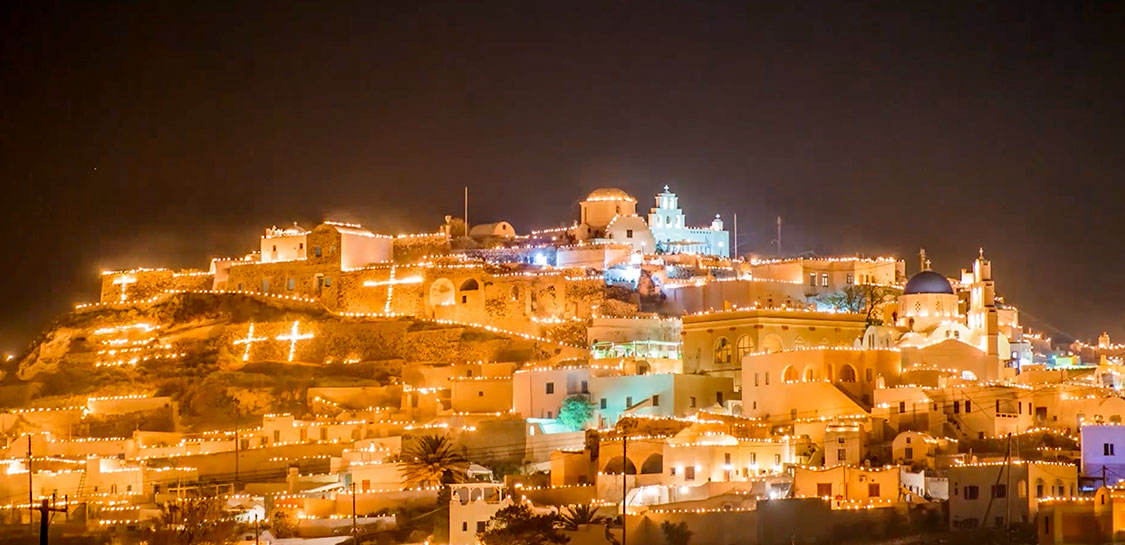 Easter in Pyrgos village, Santorini - Phosart Photography Cinematography